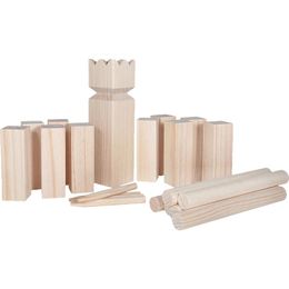 OUTDOOR ACTIVE OUTDOOR ACTIVE Schwedenschach Kubb 21-teilig Kinderschwedenschach Beige