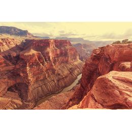 papermoon Fototapete "Grand Canyon" Tapeten Gr. B/L: 5,00 m x 2,80 m, Bahnen: 10 St., bunt Fototapeten