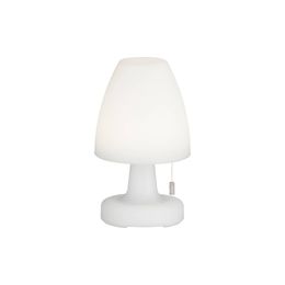 FH Lighting LED-Akku-Tischleuchte Termoli konisch, Höhe 25 cm