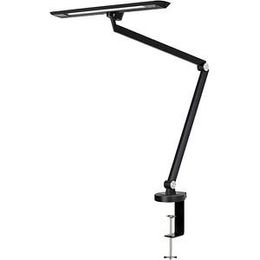 Hansa LED Zirkon LED-Schreibtischlampe schwarz 12 W mit Tischklemme