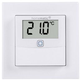 homematic IP Temperatur- und Luftfeuchtigkeitssensor mit Smart-Home-Steuerelement