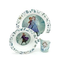 b store Stor Kindergeschirr-Set Frozen Disney Die Eiskönigin Kindergeschirr 3er Set Elsa Anna