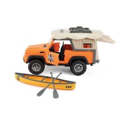 Toi-Toys Spielzeug-Krankenwagen Spielzeug-Auto Jeep und Kanu mit Licht und Sound