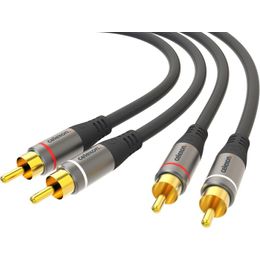 Celexon 2x Cinch Stereo Audiokabel Audio-Kabel
