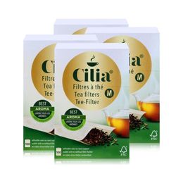 Cilia Teesieb Cilia® Teefilter 100Stk. Grösse M mit/ohne Halter verwendbar (4er Pac