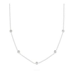 Esprit Silberkette Esprit Damen-Kette 925er Silber 5 Zirkonia