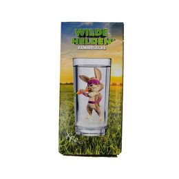 NO NAME Tasse Kinderglas ca. 270 ml Wilde Helden Trinkglas Motiv wählbar Wasserglas