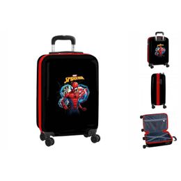 Spiderman Trolley Spiderman Koffer für die Kabine Hero Schwarz 20 34