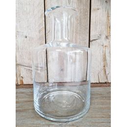 Annimuck Tischvase Glasvase Damian Bottle Vase Glas klar 28x17 cm Flaschenvase (1 St)