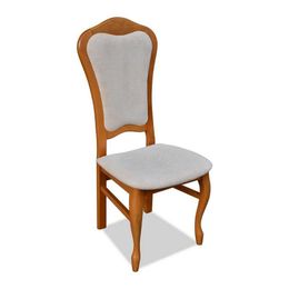 JVmoebel Stuhl Stuhl 1 Sitzer Sessel Holz Luxus Möbel Design Lehnstuhl Holz Esszimmer (1 St)