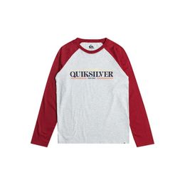 Quiksilver Langarmshirt »Raglan« Athletic Heather 10 10 Stoff: Baumwoll-Jersey-Stoff [160 g/m2]