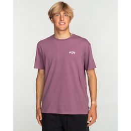 Billabong T-Shirt &raquo;Arch&laquo; Bright Purple XL XL Stoff: Baumwoll-Jersey-Stoff [160 g/m2]