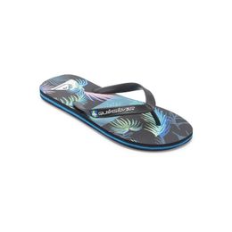 Quiksilver Sandale »Molokai Art Gregg Kaplan« Black/Black/Blue 7(40) 7(40) Gurt: Flexibles 3-Punkt-Gurtband aus...