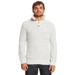 Quiksilver Sweatshirt &raquo;Boulevard Des Plages&laquo; Light Grey Heather S S Stoff: Mischgewebe aus Baumwolle und Modacryl
