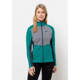 Jack Wolfskin Fleecejacke »MARIENBERG FZ W« petrol M (38/40) M (38/40) 2 Hüfttaschen