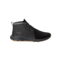 Jack Wolfskin Schnürschuh »CAMPFIRE CHAKKA MID M« phantom UK10-EU445 UK10-EU445 bequemer, moderner Schuh mit mittelhohem Schaft