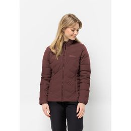Jack Wolfskin Daunenjacke »TUNDRA DOWN JKT W« dark-maroon L (42/44) L (42/44) Mit Systemreißverschluss