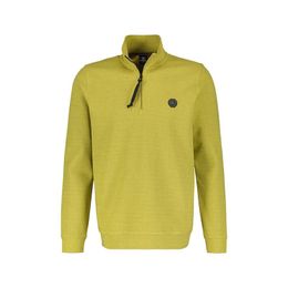 Lerros Sweatjacke »Sweat-Troyer in Strukturqualität« YELLOW MOSS 3XL 3XL Unifarbene Strukturqualität