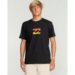 Billabong T-Shirt »Team Wave« schwarz S S Stoff: Baumwollstoff [160 g/m2]