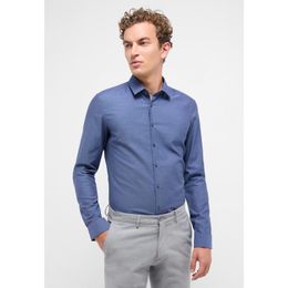 Eterna Langarmhemd »SUPER SLIM« blau 36 - Normalgrößen Normalgrößen 36 Passform laut Hersteller: Super Slim Fit