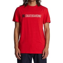 DC Shoes T-Shirt »Minimal« Racing Red XXL XXL Material: Feiner Jersey-Stoff [165 g/m2]
