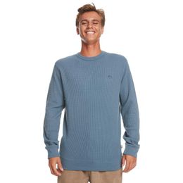 Quiksilver Langarmshirt &raquo;Flanders Waffle&laquo; Bering Sea S S Material: Schwerer Waffel-Jersey aus...