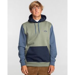 Billabong Kapuzensweatshirt &raquo;Arch Block&laquo; Sage M M Umweltfreundliches Material: Doppelt...