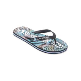 Quiksilver Sandale »Molokai Art Gregg Kaplan« Black/Pink/Blue 14(47) 14(47) Gurt: Flexibles 3-Punkt-Gurtband aus...