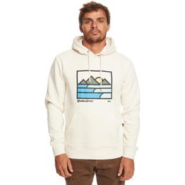 Quiksilver Kapuzensweatshirt &raquo;Landscape Lines&laquo; wei&szlig; XXL XXL Umweltfreundliches Material: Mischgewebe...