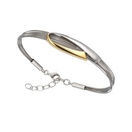 Vivance Damen Armband &raquo;925/- Sterling Silber bicolor&laquo; bunt