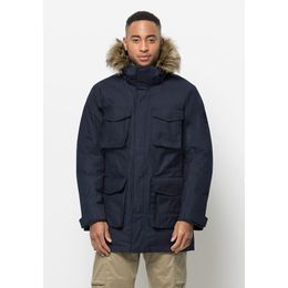 Jack Wolfskin Funktionsparka »WINTERFROST DOWN PARKA M« mit Kapuze night-blue XL (54/56) XL (54/56) Daunenparka