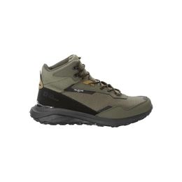 Jack Wolfskin Sneaker &raquo;DROMOVENTURE TEXAPORE MID M&laquo; island-moss UK10-EU445 UK10-EU445 Schn&uuml;rhaken am oberen Schaftende