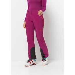 Jack Wolfskin Skihose »ALPSPITZE TOUR PANTS W« new-magenta 42 - Normalgrößen Normalgrößen 42 2 Hüfttaschen, Handytasche