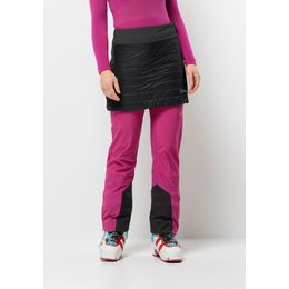 Jack Wolfskin A-Linien-Rock »ALPSPITZE INS SKIRT W« black L (42/44) L (42/44) Warmer Rock mit 60 g TEXATHERM-Füllung