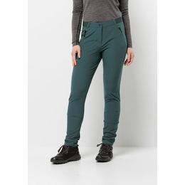 Jack Wolfskin Softshellhose »GEIGELSTEIN SLIM PANTS W« sea-green 40 - Normalgrößen Normalgrößen 40 Softshellhose für alle Jahreszeiten