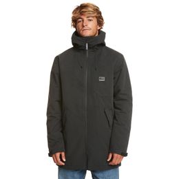 Quiksilver Parka »New Skyward« schwarz S S Stoff: Mischgewebe aus Baumwolle und Nylon