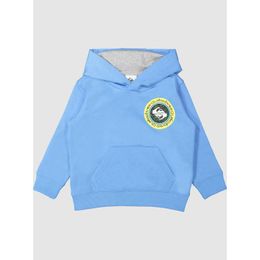 Quiksilver Kapuzensweatshirt »Monkey Circle« Azure Blue 4(101-108cm) 4(101-108cm) Umweltfreundliches Material: Mischgewebe...