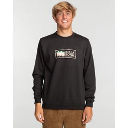 Billabong Sweatshirt &raquo;Swell&laquo; schwarz L L Umweltfreundliches Material: Sweatstoff aus...