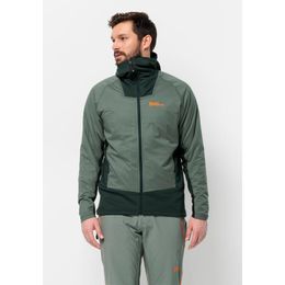 Jack Wolfskin Funktionsjacke &raquo;ALPSPITZE INS HYBRID M&laquo; mit Kapuze hedge-green S (48) S (48) Hybrid-Isolationsjacke