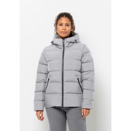 Jack Wolfskin Daunenjacke »FROZEN PALACE JACKET W« mit Kapuze moonwalk L (42/44) L (42/44) Leichte Daunenjacke