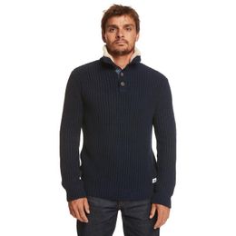 Quiksilver Sweatshirt »Boulevard Des Plages« Navy Blazer S S Stoff: Mischgewebe aus Baumwolle und Modacryl