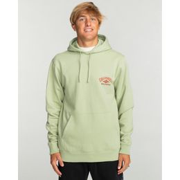 Billabong Kapuzensweatshirt »Arch Dreamy Place« Light Sage XS XS Umweltfreundliches Material: Sweatstoff aus...