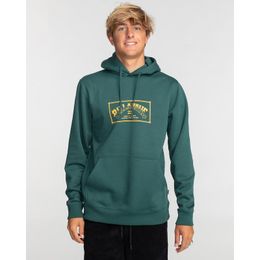 Billabong Kapuzensweatshirt &raquo;Arch Print&laquo; Deep Teal XL XL Umweltfreundliches Material: Sweatstoff aus...