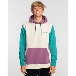 Billabong Kapuzensweatshirt &raquo;Arch Block&laquo; braun M M Umweltfreundliches Material: Doppelt...