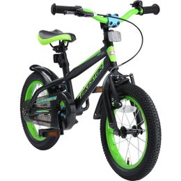 Kinderfahrrad Bikestar Fahrräder Gr. 20 cm, 14 Zoll (35,56 cm), schwarz Kinder Kinderfahrräder