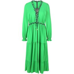 Jersey-Kleid Marcel Ostertag grün