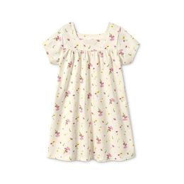 Tchibo Jerseykleid aus Bio-Baumwolle - Weiss - Baby - Gr.: 62/68