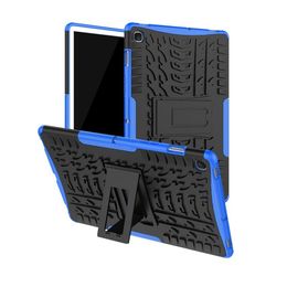 Wigento Tablet-Hülle Für Samsung Galaxy Tab A 8.0 2019 T290 T295 Hybrid Outdoor Schutzhülle Case Blau Tasche Cover Etuis