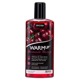 Joydivision Massageöl WarmUp Massageöl mit Kirsche Aroma Wärme-Effekt