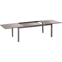 Merxx Gartentisch Semi AZ-Tisch, 110x220 cm, grau